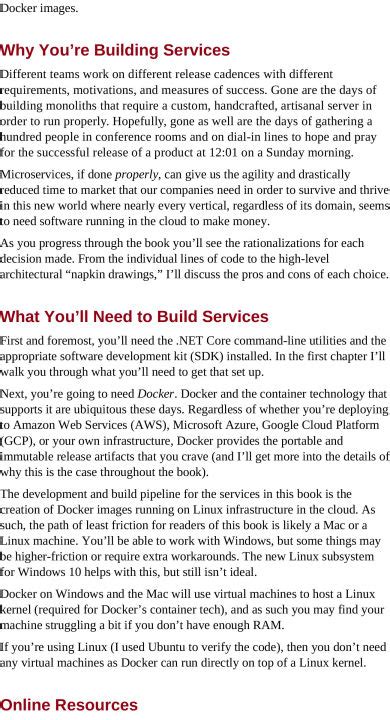 Sách Tiếng Anh Building Microservices With Aspnet Core Develop Test