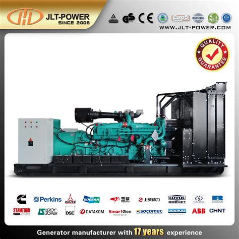 50hz Open Set Industrial 1250kva Cummins Kta50 G3 Engine Prime Power