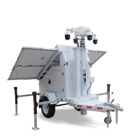 Mobile Cctv Solar Trailers And Deployable Camera Systems