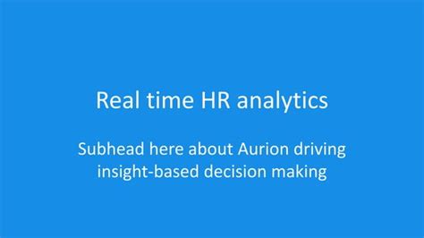 Analytics Test 1 Ppt