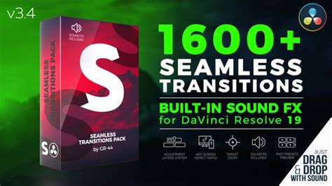Seamless Transitions For Davinci Resolve Broadcast Packages Ft All In