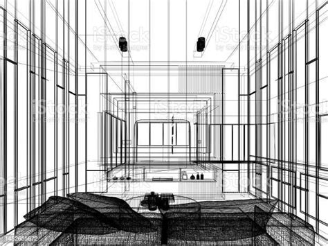 การออกแบบร่างของโฮมเธียเตอร์ภายใน การแสดงผล 3 มิติ ภาพสต็อก ดาวน์โหลดรูปภาพตอนนี้ Istock