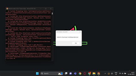 Bug Failed To Download Unitydependecies · Issue 530 · Lavagang