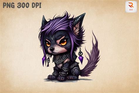 Mystic Vampiric Wolf 2 By Mulew Art Thehungryjpeg