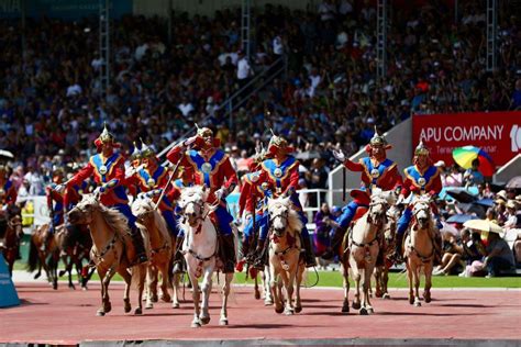 Монгол Улсын Ерөнхийлөгч Ухнаагийн Хүрэлсүх Үндэсний их баяр наадмыг нээж үг хэллээ Isee Mn