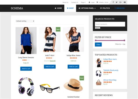 Schema WordPress Theme Review Fast SEO Friendly Minimalist