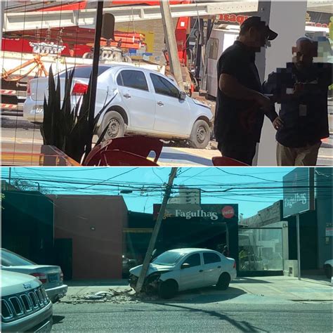Vídeo Carro Derruba Poste E Deixa Vizinhança 10 Horas Sem Energia Em