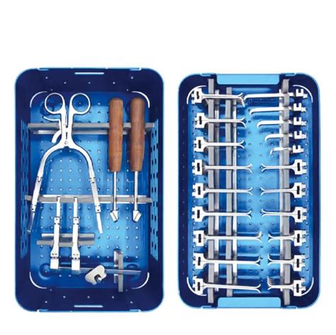 Cervical Distraction Instruments Set Vet Spine Surgery Quality