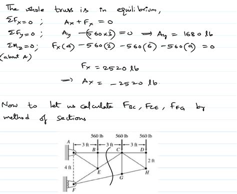 Answered 3 Determine The Force In Members Bc Bartleby