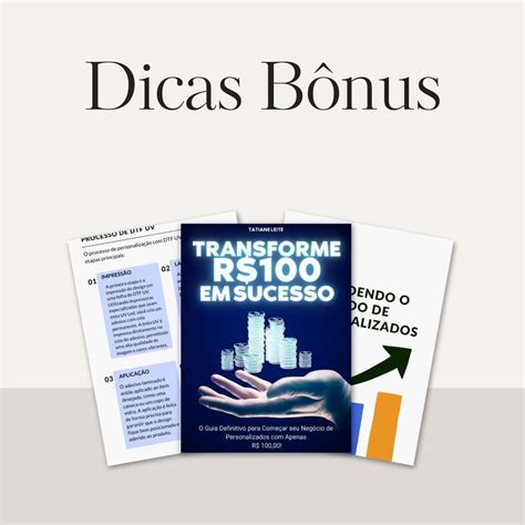 Transforme R 100 Em Uma Oportunidade De Ouro Comece Seu Negócio De