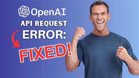 How To Fix Openai Api Request Error Exceeding Current Quota Youtube