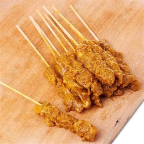 100pcs Sate Sejukbeku Frozen Frozen Satay Shopee Malaysia
