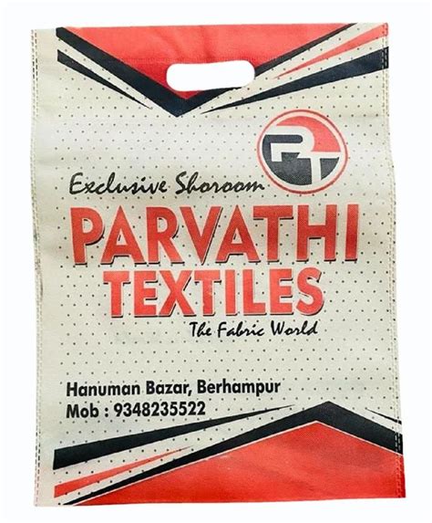 Flexographic Printed D Cut Non Woven Bag At Rs 160 Kg Non Woven D Cut