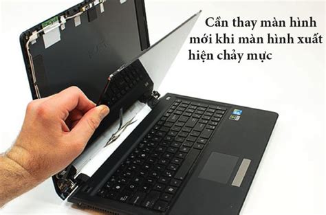 Sửa Màn Hình Laptop Bị Chảy Mực