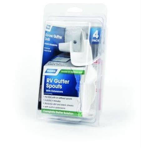 Sell Camco RV Replacement Gutter Spouts W Extensions Rain Camper Travel NEW Trailer In Las