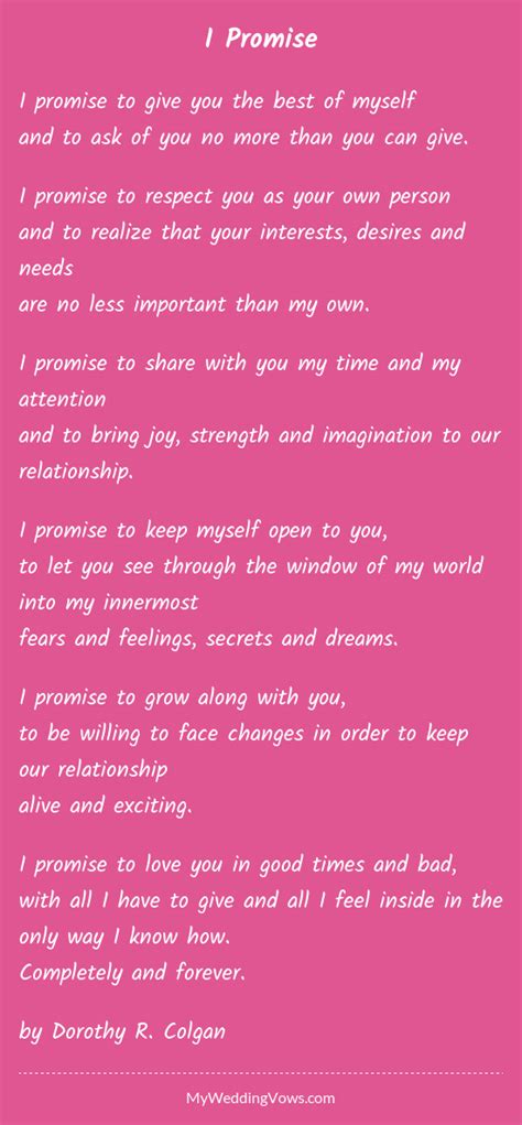 Unbreakable Promise