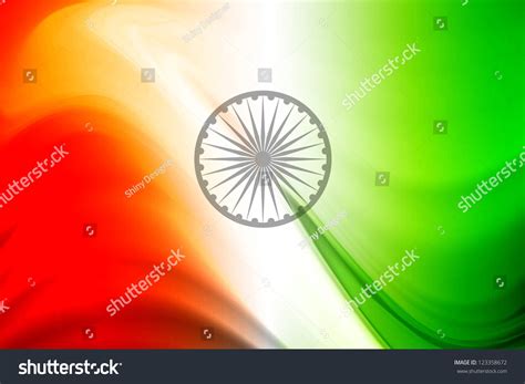 Indian Flag Tricolor Illustration Background Vector Stock Vector Royalty Free