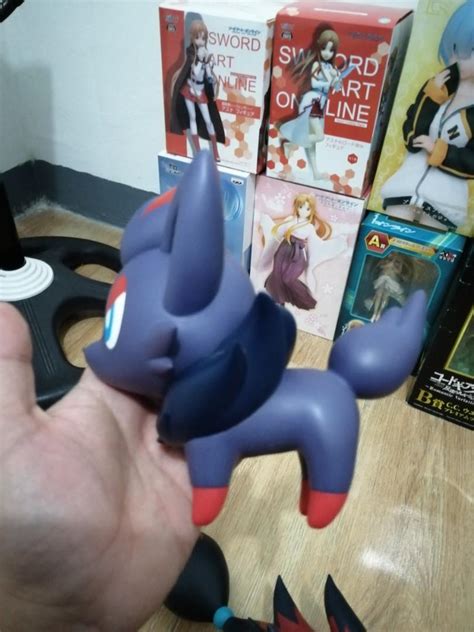 Pokemon Figure Zorua And Zoroark Hobbies And Toys Toys And Games On Carousell