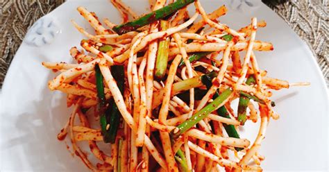 기력회복에 좋은 삼채무침