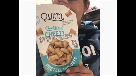 Quinn Plant Based Cheezy Filled Pretzel Nuggets Youtube