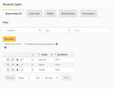 Console Enum Tables Reload Data Ui Is Buggy · Issue 4647 · Hasura