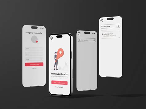 Profile Setup For Application By Prathwik Prakash On Dribbble
