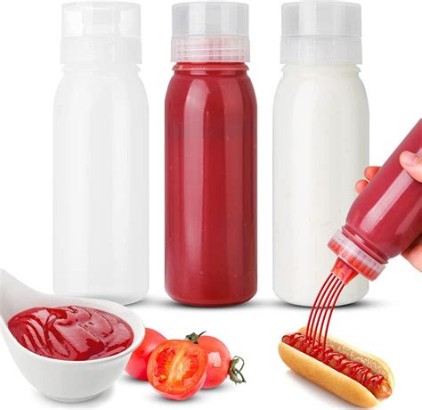 Condiment Porous Squeeze Bottles Salad Dressing Container Squeeze