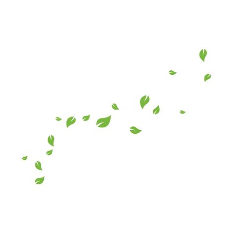 Premium Vector Set Of Abstract Leaf Background Template Vector Illustration