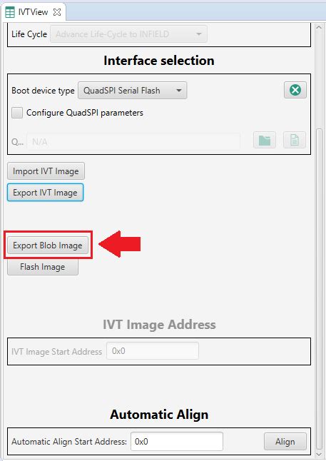 howto use ivt tool to create a blob image s32g274a nxp community