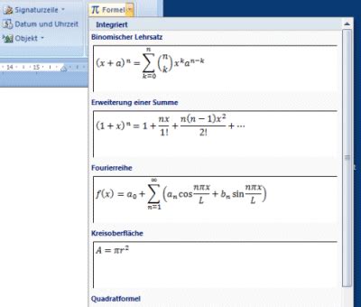 Mathematische Formeln In Office Im Linearmodus Erstellen Excel Ticker