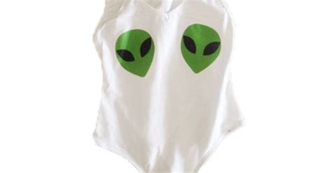 Alien Tits Bodysuit I Would Wear This With Every Outfit Alien Space