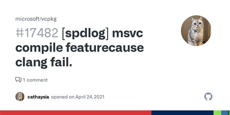 Spdlog Msvc Compile Featurecause Clang Fail Issue