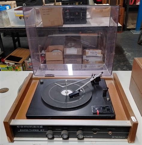 Lot A Command Expo Three 27 Record Player