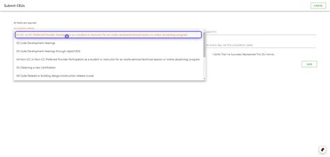 Guide To Self Reporting Icc Ceus