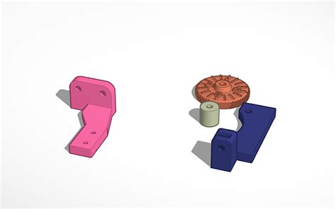 3d Design Anet A8 Z Axis Fine Tuner Tinkercad