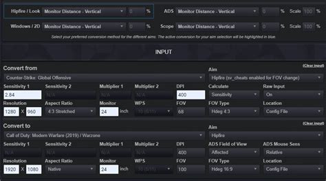 Csgo Sens To Cod Technical Discussion Mouse Sensitivity Community