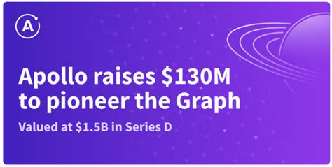 Apollo Graphql Raises M Creating Groundbreaking Open Source Graph Technology Sobyte