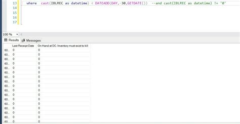 Get Dates That Are Older Than 30 Dates From Today Databases And Queries