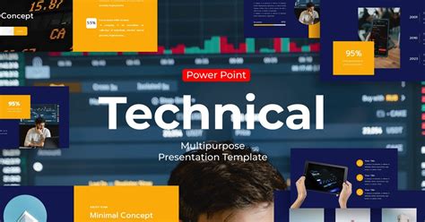 Technical Powerpoint Template Incl Computer And Engineering Envato