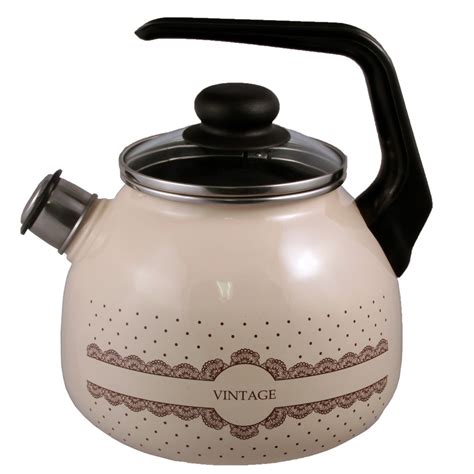 Чайник эмалированный 3,0л Appetite Vintage со свистком 4с209я в разделе ...