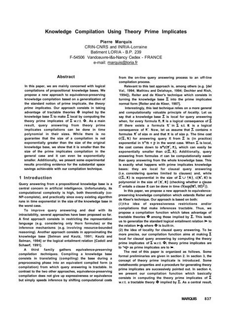 pdf knowledge compilation using theory prime implicates dokumen tips