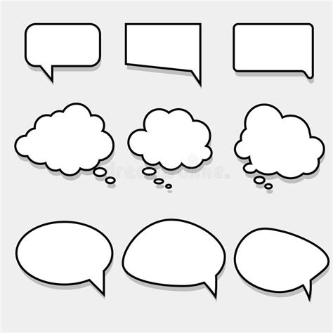 Spaces For Text Input Stock Vector Illustration Of Social 297391630