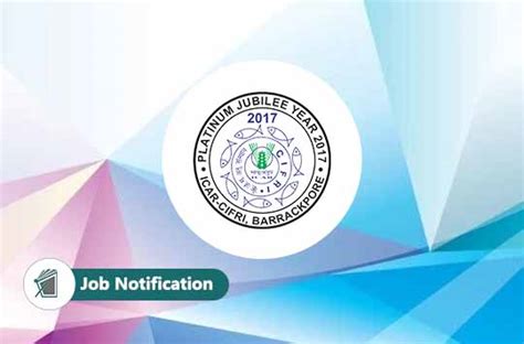 Icar Central Inland Fisheries Research Institute Applications Are