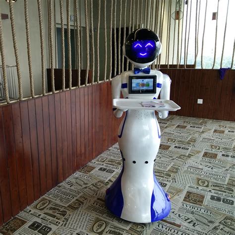 Restaurant Smart Waiter Robot Food Delivery Service Robot Humanoid