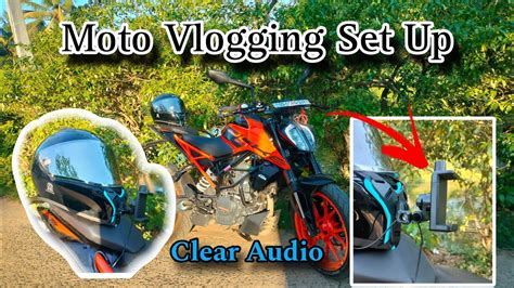 Most Affordable Phone Moto Vlogging Setup Mobile Motovlog Setup With