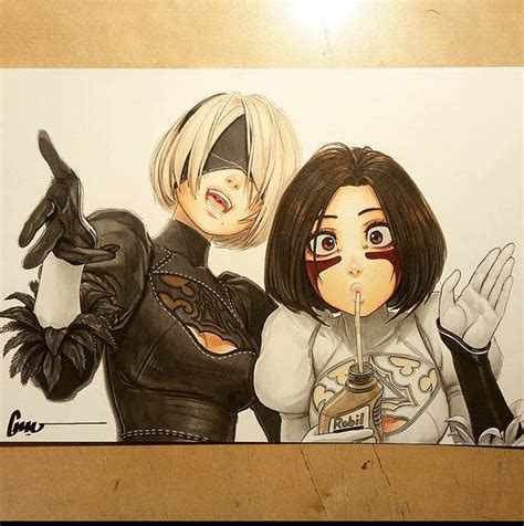 Gallyalita From The Manga Gunnm Aka Battle Angel Alita Wearing