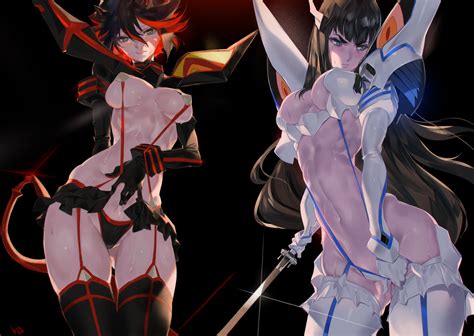 Matoi Ryuuko Senketsu Kiryuuin Satsuki And Junketsu Kill La Kill