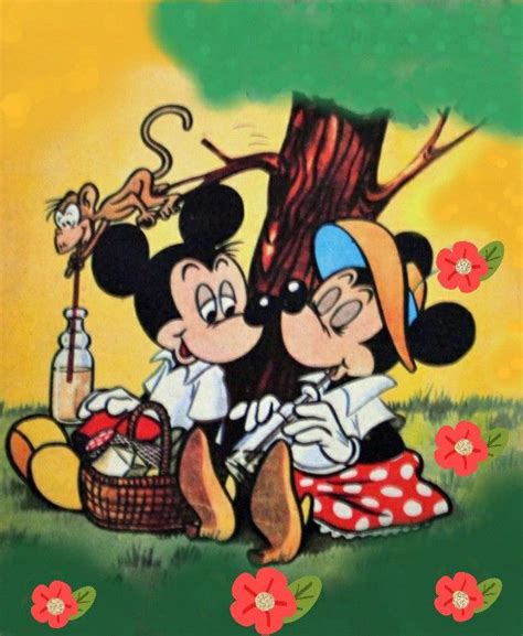 Pin De Xoverman Johnny Em Mickey And Minnie In Love Papeis De Parede