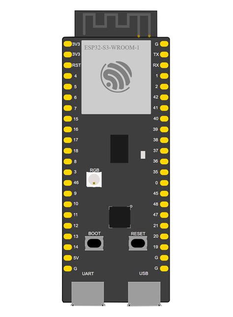 How To Use Esp32 S3 Pinouts Specs And Examples Cirkit Designer