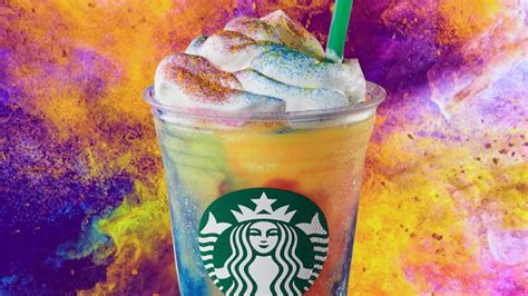 Tie Dye Frappuccino Starbucks Secret Menu Starbucks Secret Menu